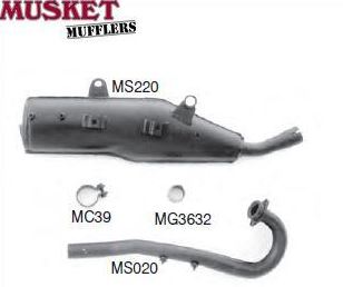 Suzuki Motorcycle Mufflers / Silencers – Musket Mufflers