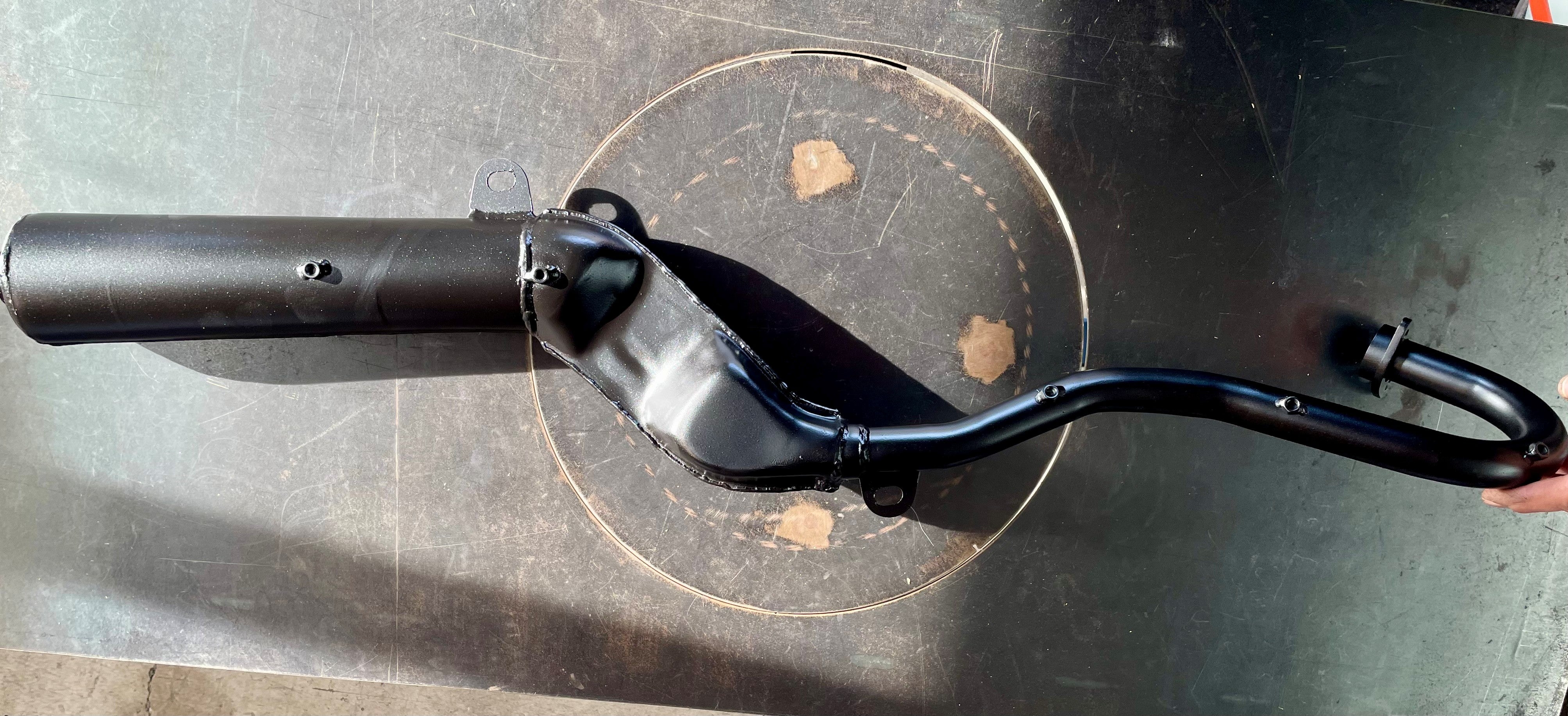 Honda XR80 A-B-C-D-R Complete - Twin shock Muffler / Silence | Musket ...