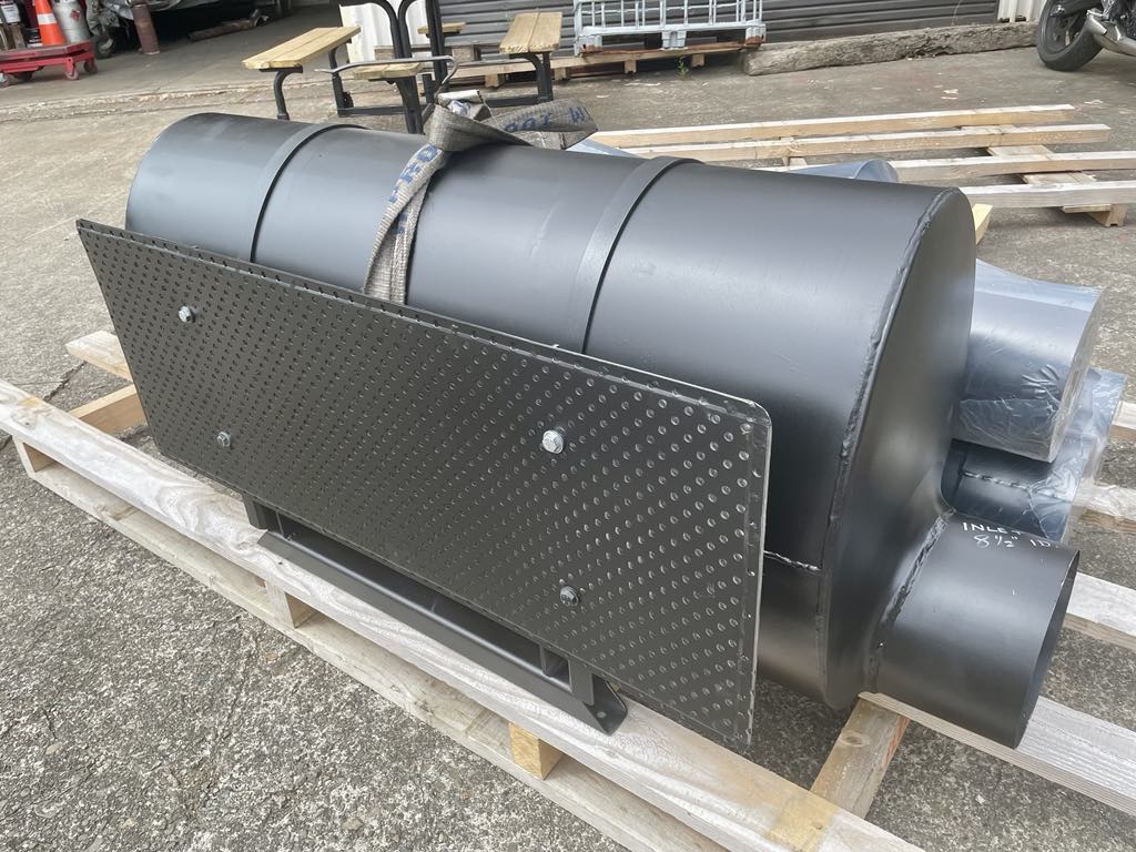 Komatsu HD785-3 Dump Truck Muffler and Stack – Musket Mufflers