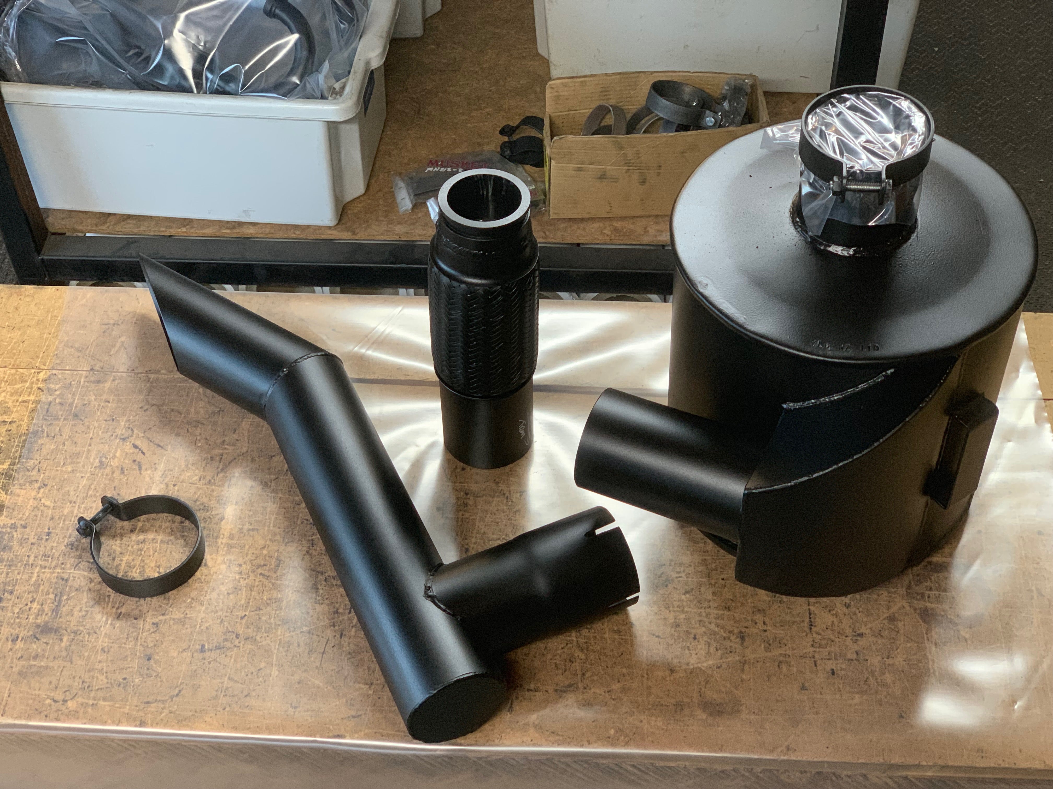 Cowl Muffler 5” – Musket Mufflers