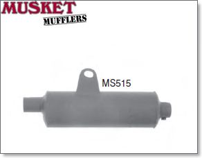 Suzuki TF185 Rear MufflerMuffler / Silencer – Musket Mufflers