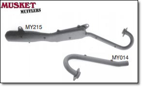 Yamaha Motorcycle Mufflers / Silencers – Page 3 – Musket Mufflers