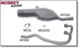 Yamaha Motorcycle Mufflers / Silencers – Page 3 – Musket Mufflers